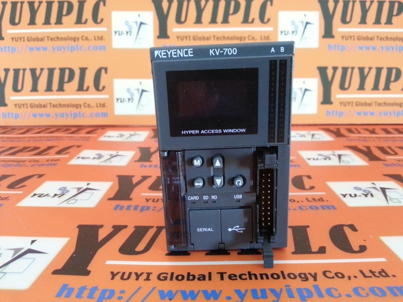 KEYENCE KV-700 CPU MODULE - 裕益科技自動化設備可程式編碼器PLC分散式控制系統DCS